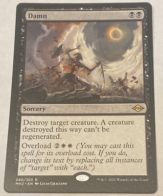 Damn Modern Horizons 2 080/303 Regular Rare MTG MAGIC THE GATHERING NEW ...