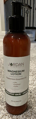 All Natural Jordan Essentials Magnesium Lotion - Peppermint 8oz | eBay