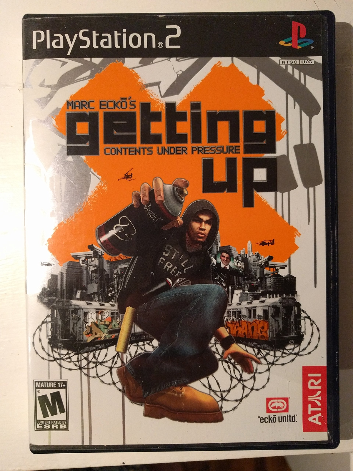 Marc Ecko's Getting Up: Contents Under Pressure - PlayStation 2 [video ...