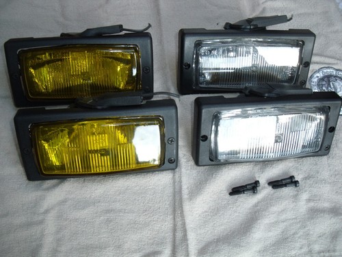 RENAULT 5 GT turbo NEW FRONT TWO PAIR FOG LIGHTS VALEO CIBIE PH2 R11 ...