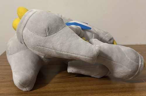 Silver Mega Metagross H432 Pokemon Center 2014 Poseable Plush 15" Doll ...