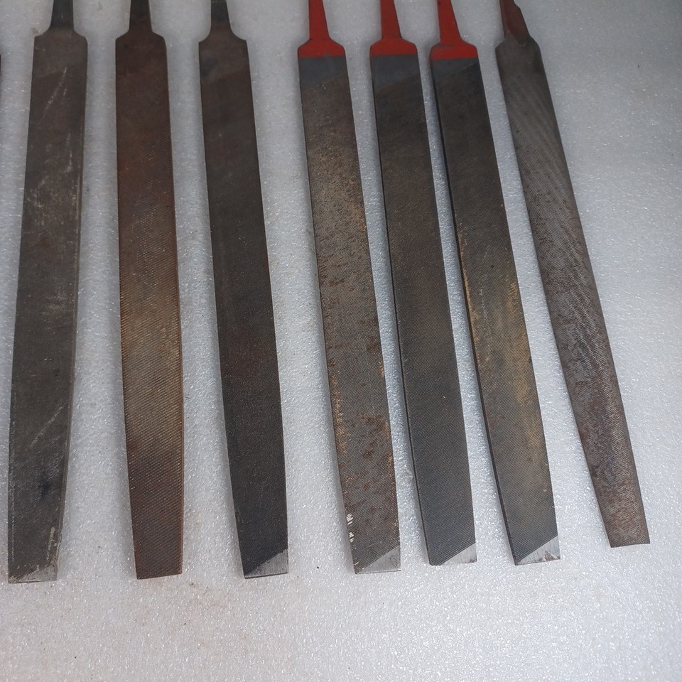 Lot Of 9 VTG Metal Files Nicholson and Simonds Made In USA | eBay