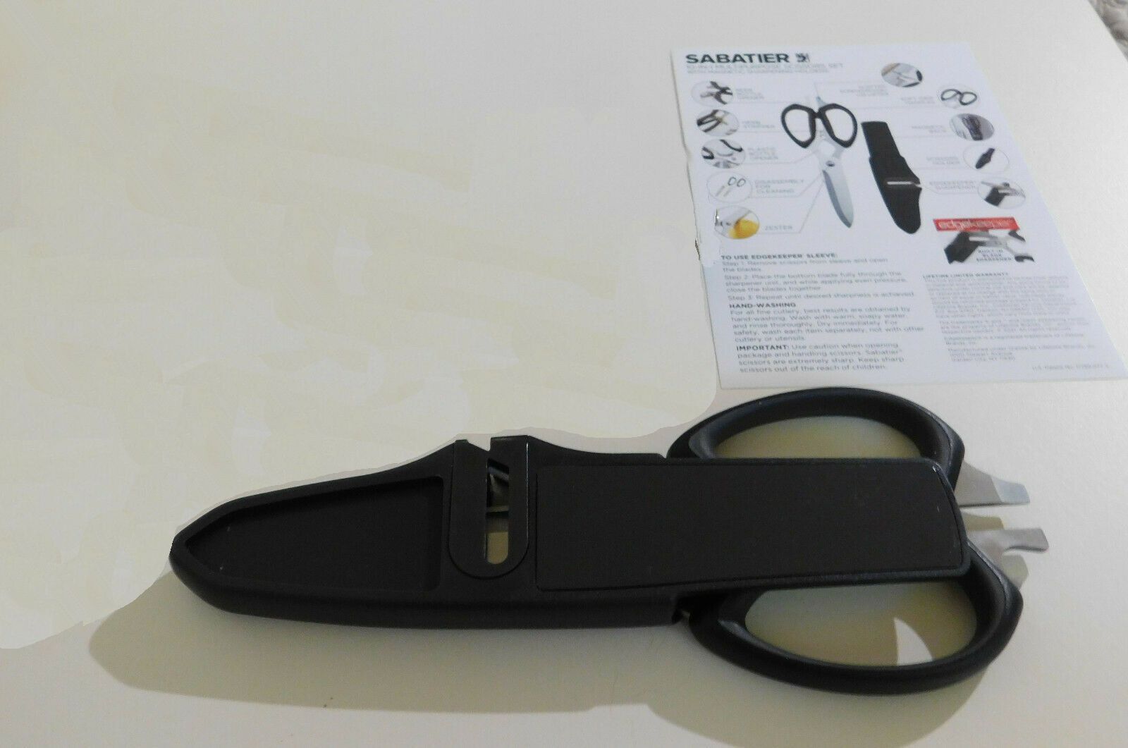 Sabatier 10-in-1 Multi-Purpose Scissors with Sheath for sale online | eBay