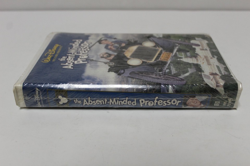 Sealed new The Absent-Minded Professor (VHS, 1996, Colorized Version ...
