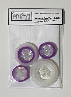 Pinball Brothers ABBA Pinball Machine SILICONE / RUBBER Ring Kit | eBay