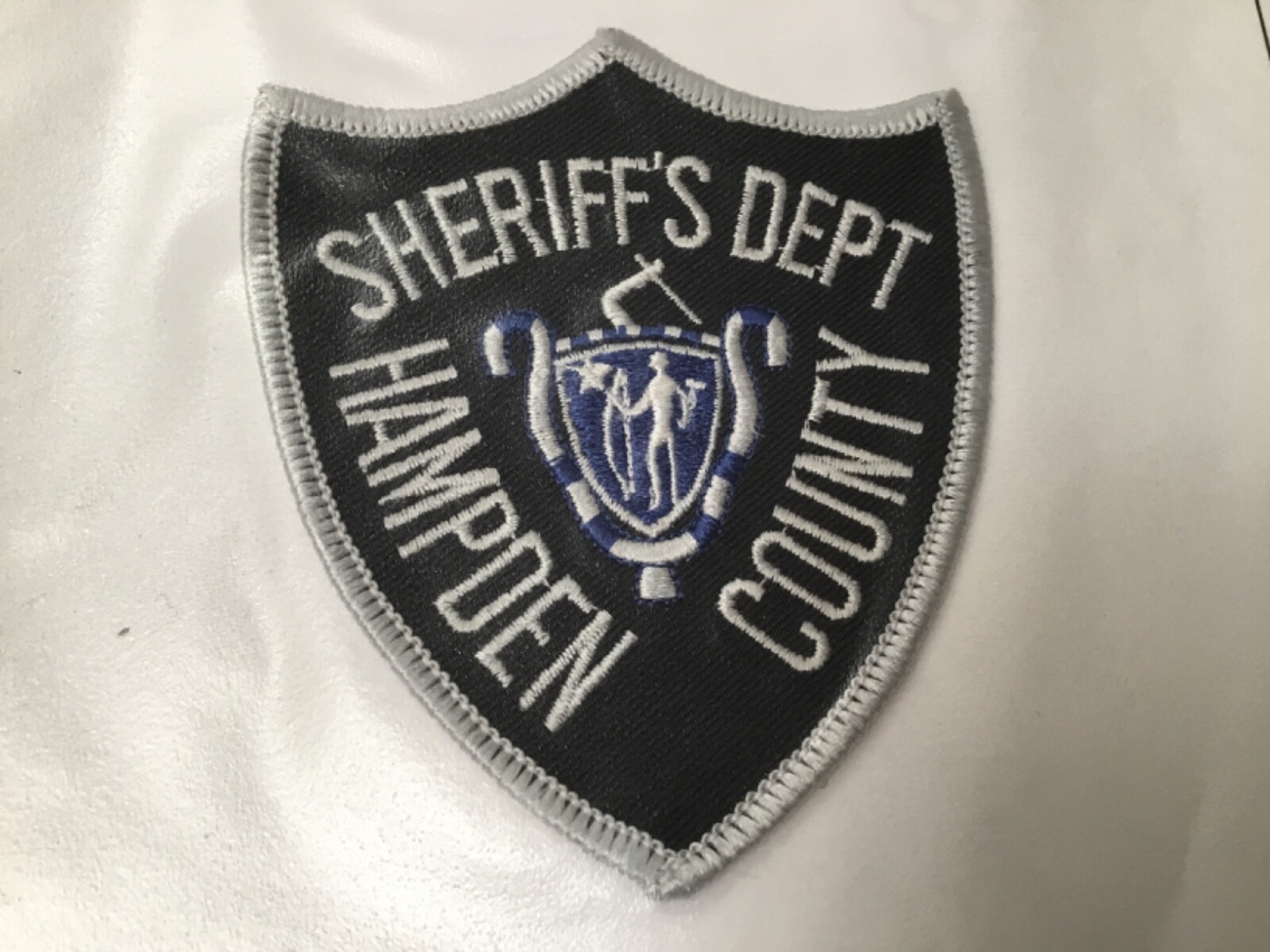 PATCH US POLICE. HAMPDEN COUNTY. SHERIFF S DEPT | eBay