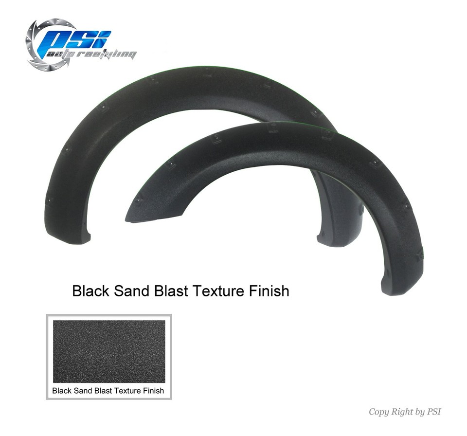 Textured Pop-Out Bolt Fender Flares Fits Nissan Frontier 06-20 ; 6'1 ...