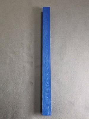 1 BLUE JUMA GEM PEN BLANK .750" x .750" x 12" STEM TURNING SQUARE | eBay