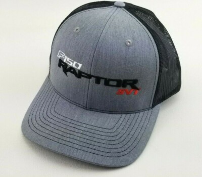 Ford F150 SVT Raptor Cap Hat Heather Gray/ Black Richardson 112 | eBay