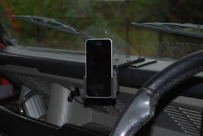 Land Rover Defender Phone Holder RAM AMPS Brodit compatible 200 tdi 300 ...