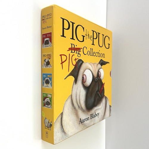 Pig the Pug Collection Series 4 Hardcover Picture Books Aaron Blabey ...