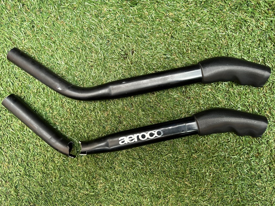 AeroCoach Angles Aerobars TT Time Trial Triathlon Tri Bars 45 Degrees ...