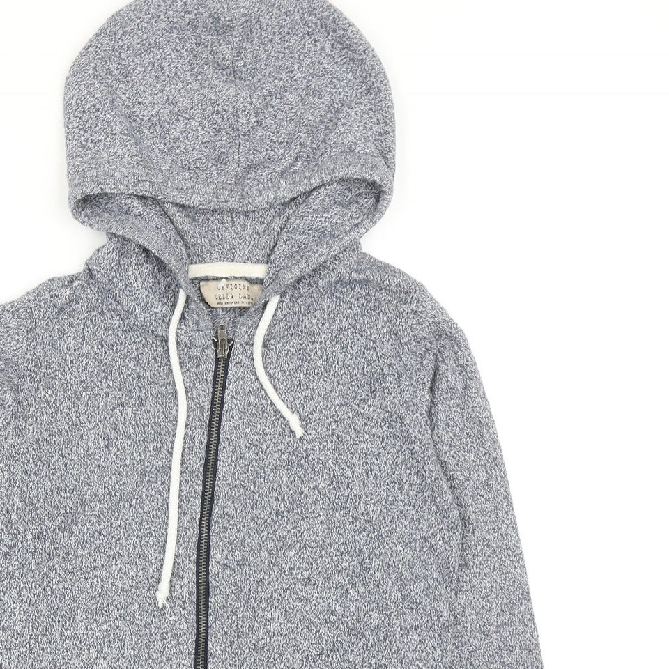 Womens UK Size XS Della Lana Blue Full Zip Hoodie | eBay UK