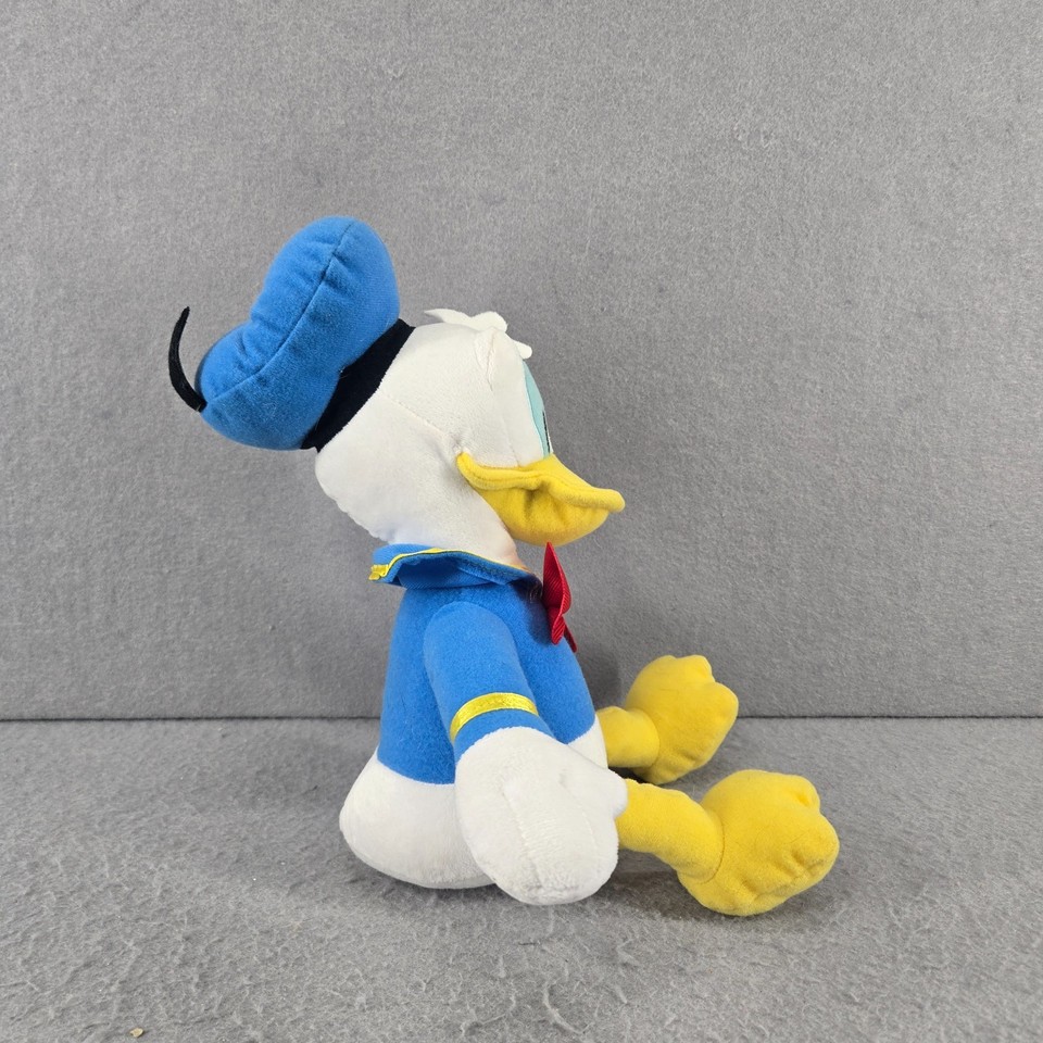 Disney Donald Duck, 12" Sitting Plush, Stuffed Animal, Toy, Clean | eBay