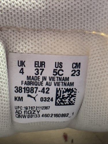 Puma Children’s Size 5 Running Shoe. Code 381987-42 | eBay