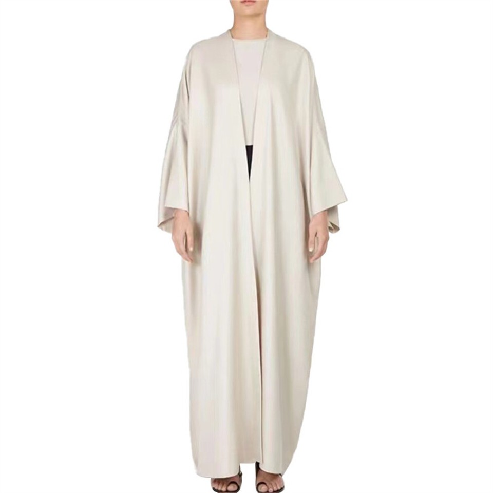 Open Kaftan Women Muslim Cardigan Long Dress Abaya Ramadan Kimono Robe ...