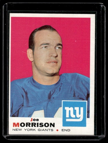 1969 Topps Joe Morrison New York Giants #175 | eBay
