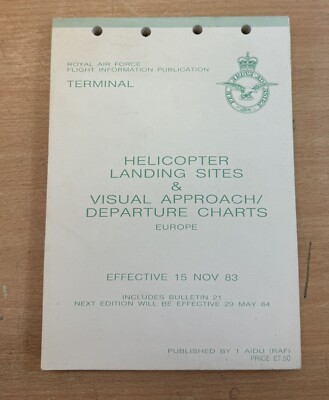 RAF Terminal Helocopter Landing Sites & Visual Approach/Departure ...