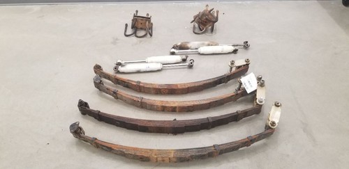 77 TOYOTA LAND CRUISER FJ40 4X4 FRONT REAR LEAF SPRING SHOCK STRUT SET ...