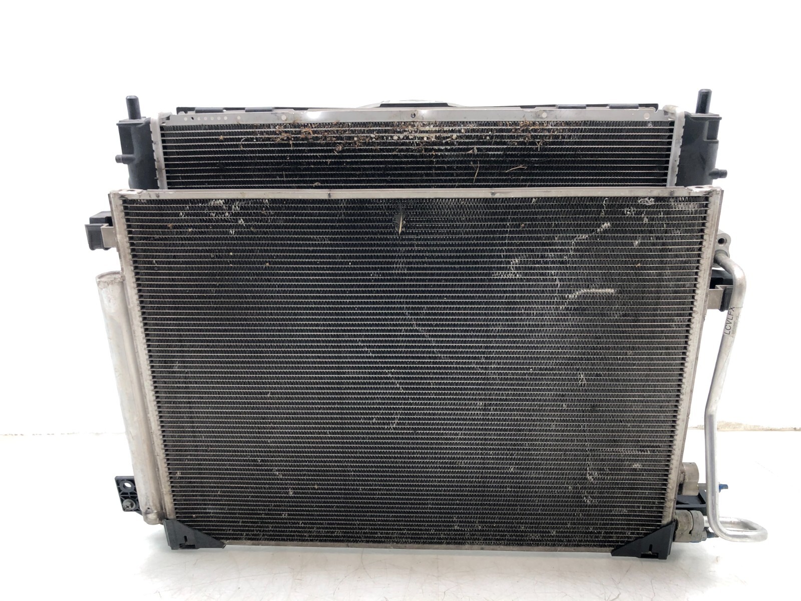 2014-2015 CADILLAC CTS COOLANT RADIATOR W/FAN MOTOR & AC CONDENSER ...