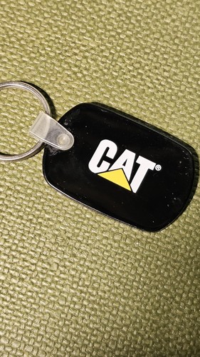 Caterpillar CAT Tractor Company Bendable Rubber Keychain Collectible | eBay