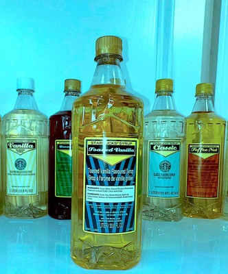 Starbucks Fontana Syrup - Coffee, Cocktails, Food | 33.8 oz (1 Liter ...