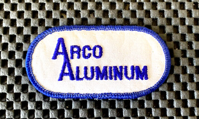 ARCO ALUMINUM EMBROIDERED SEW ON PATCH NOW TRI~ARROWS ALUMINUM INC 3" x ...