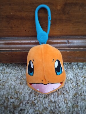 Charmander Pokemon Plush Head Stuffed Toy Keychain Backpack Clip | eBay