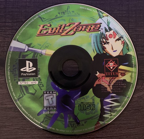 Evil Zone PS1 Sony PlayStation 1, 1999 Game Disc Only untested | eBay