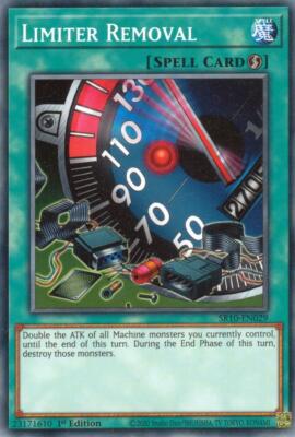 Limiter Removal - SR10-EN029 - Common - 1st Edition - Yu-Gi-Oh! | eBay