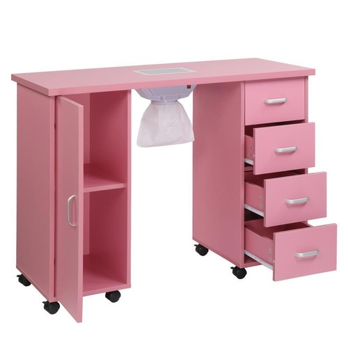 Manicure Table Nail Table Station, Nail Beauty Manicure Desk for Nail ...