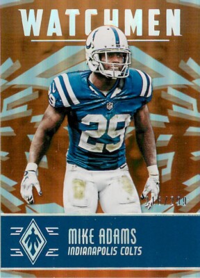 MIKE ADAMS 2016 Phoenix WATCHMEN /299 Colts #WM-MA | eBay