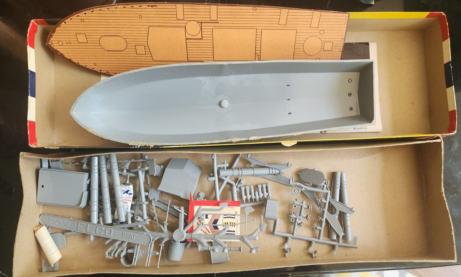 Paul Lindberg Line PT-518 TORPEDO BOAT Model Kit 701:198 NOT USED 1954 ...