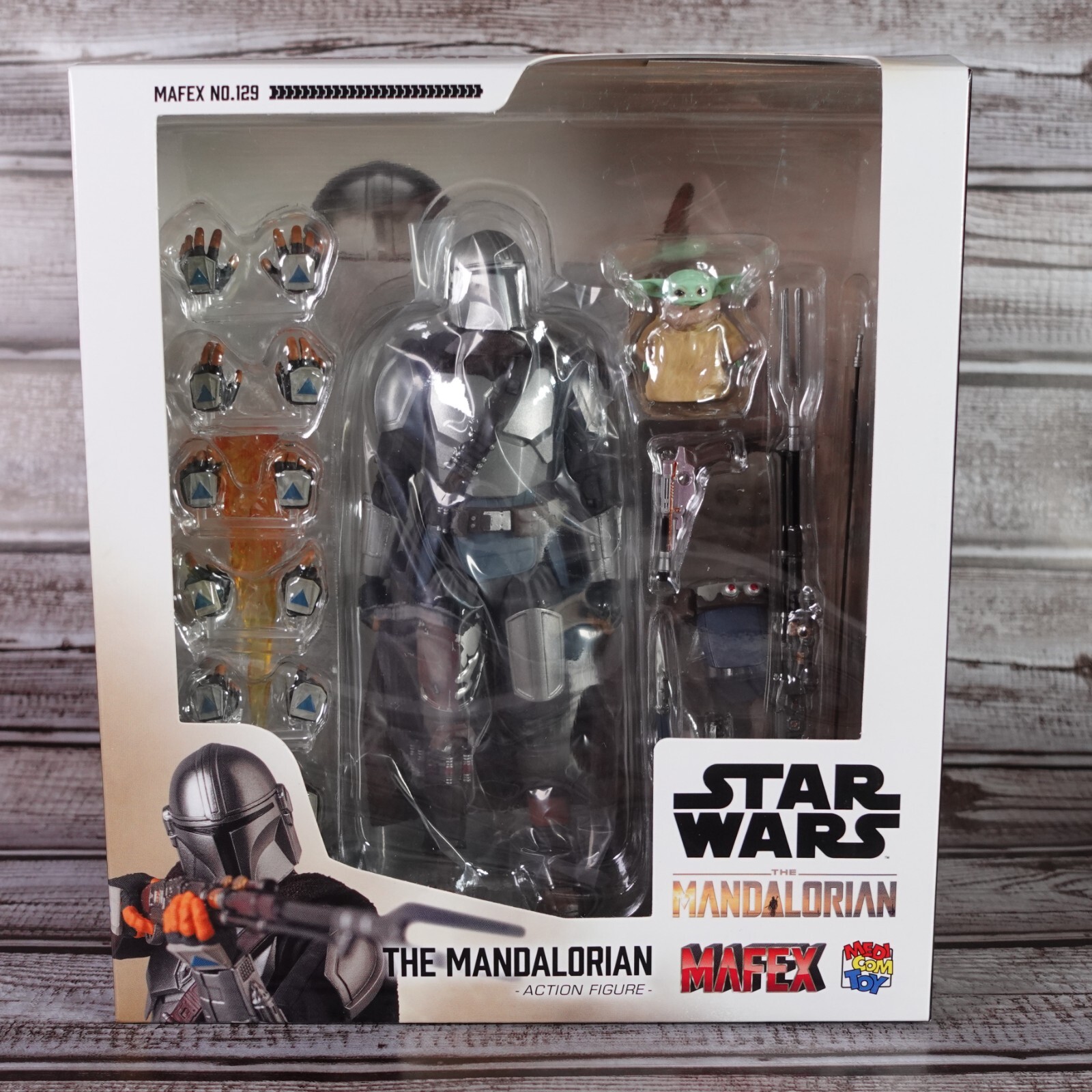 Medicom MAFEX The Mandalorian Ver 2.0 No.200 Action Figure – NEW Sealed