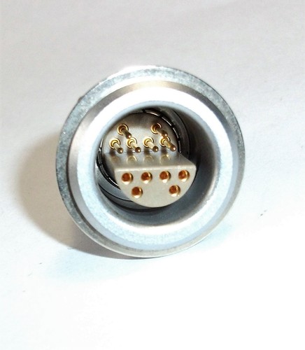 CONNECTOR LEMO CIRCULAR PUSH PULL FIXED RECEPTACLE NUT ERA.3S.312.CLL ...