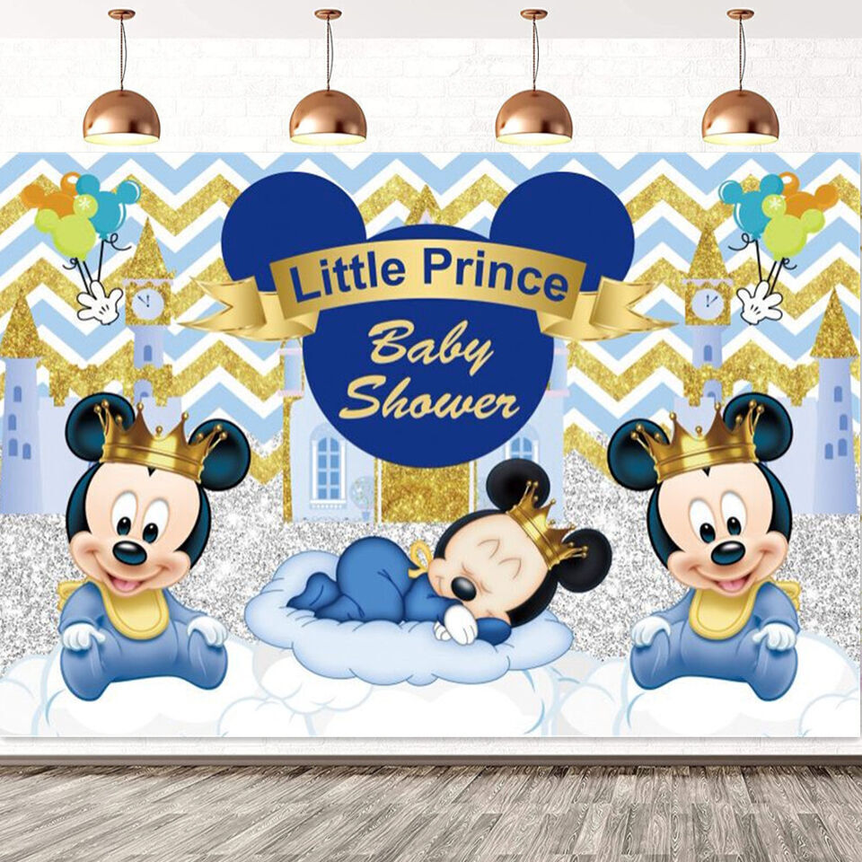 Mickey Mouse Baby Shower Clip Art