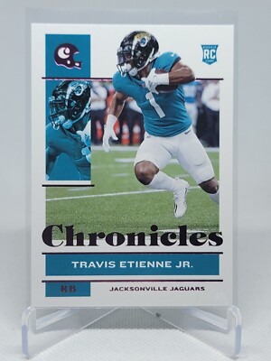 2021 Panini Chronicles Pink Chronicles Rookie #50 Travis Etienne Jr. RC ...