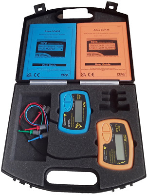 DCA55 LCR45 Peak Atlas Component Analyzer Kit w/ Case Manuals | eBay