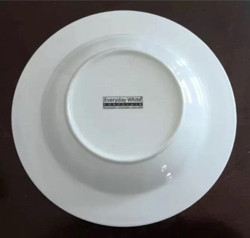 Fitz & Floyd “Everyday White” Porcelain Soup/PASTA [set(s) of 4] Bowls ...