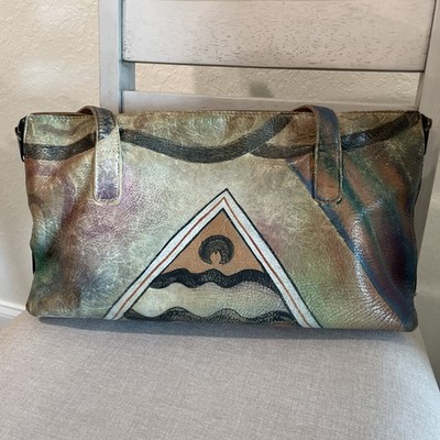 Anuschka | Bags | Anuschka Hand Painted Genuine Leather Purse | eBay