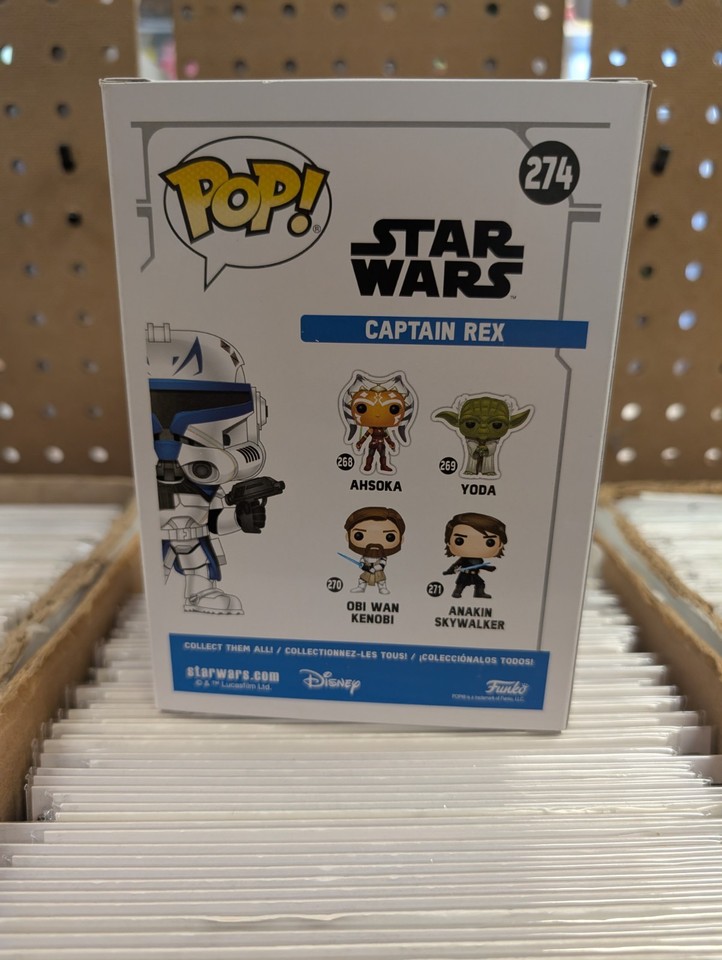 Funko Pop Star Wars Captain Rex 274 2018 Fall Convention Exclusive | eBay