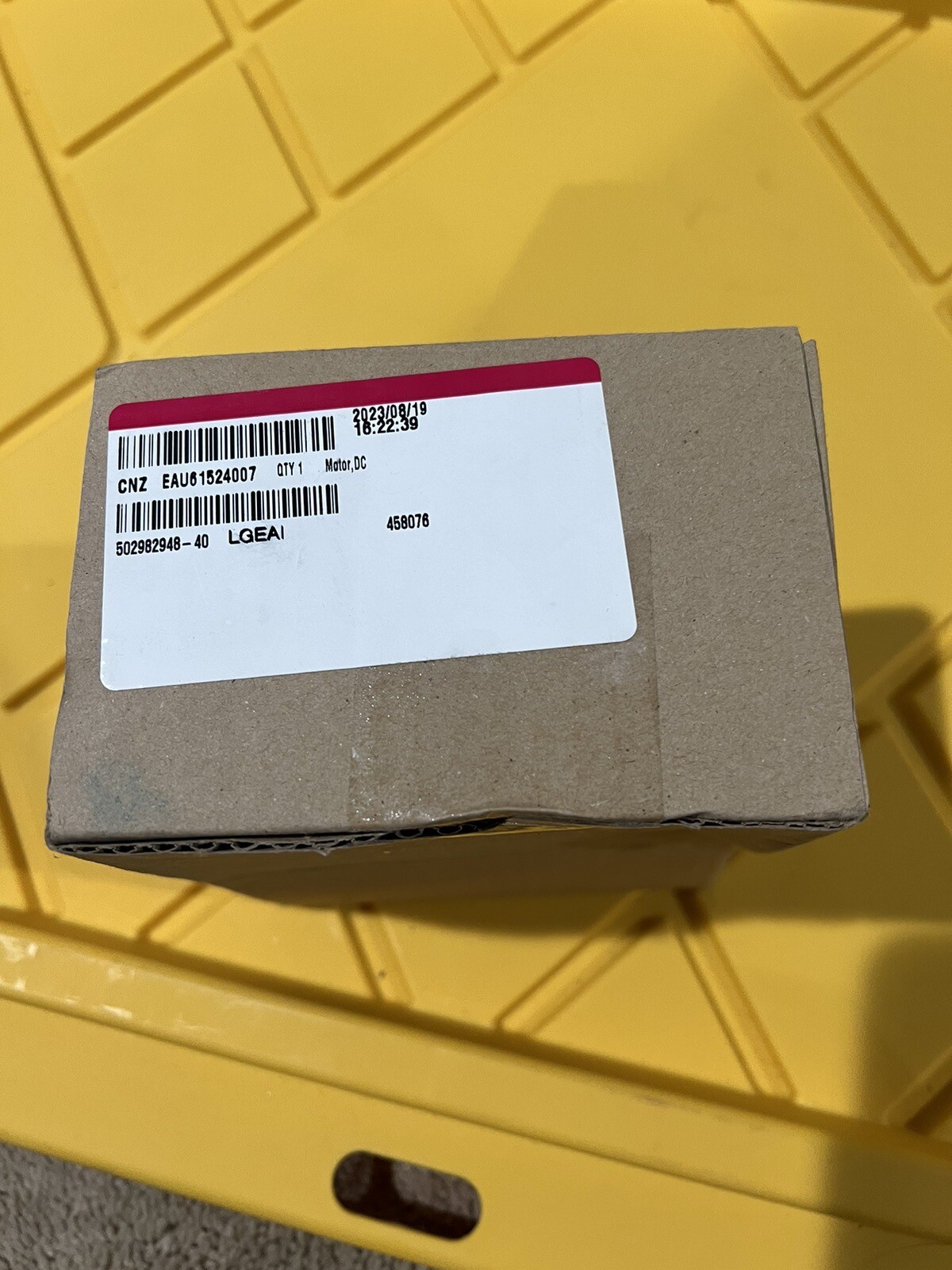 LG EAU61524007 * Genuine for OEM Evaporator Fan Motor for LG ...