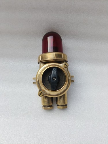KARL DOSE LENCTATIS BRASS SWITCH WITH CONTROL LIGHT | eBay