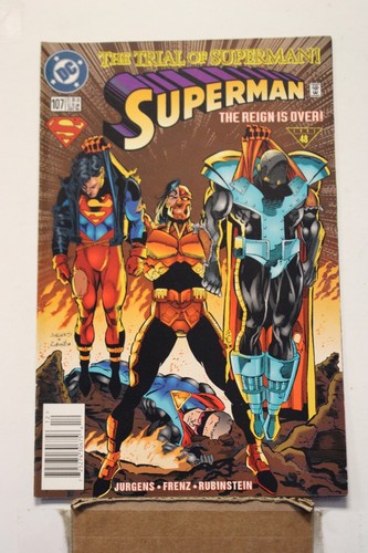 SUPERMAN #107 (1995) Superboy, Dan Jurgens, Ron Frenz, Joe Rubenstein ...