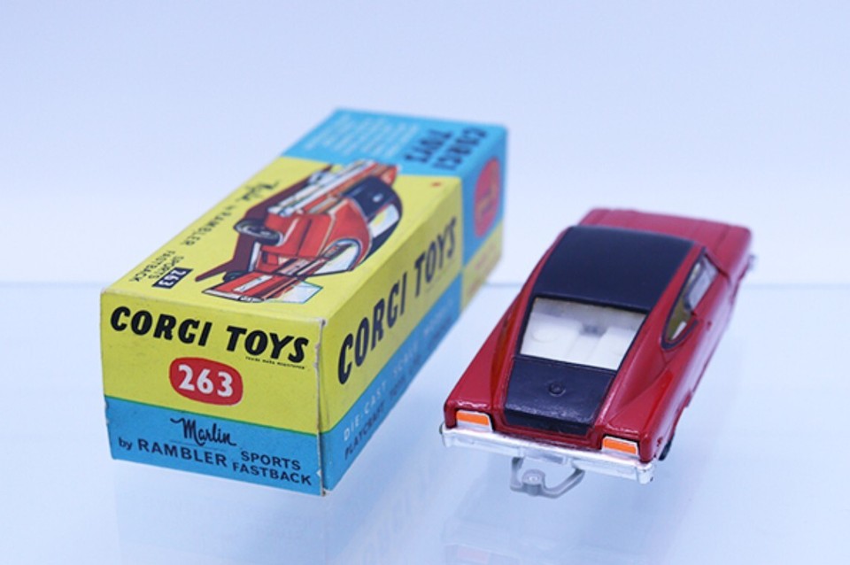 Vintage Rare CORGI TOYS 263 RAMBLERMarlin SPORTS FASTBACK | eBay