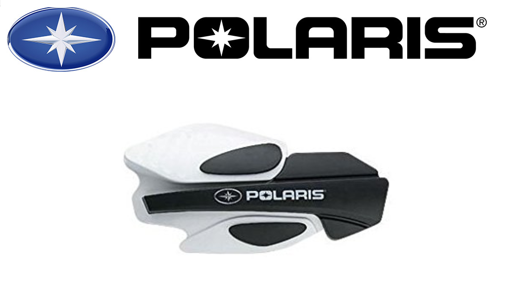 Polaris OEM Snowmobile Hand Brush Wind Guard White Rush IQ Pro-r ...