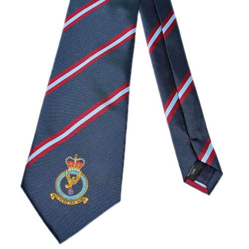 RAFA Crest tie polyester clip on silk Royal Air Forces Association ...