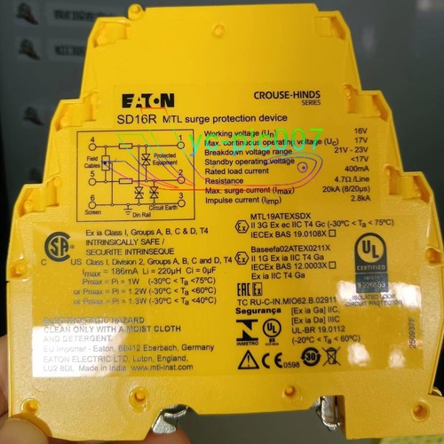 Eaton MTL SD16R Surge protector in stock#YC | eBay