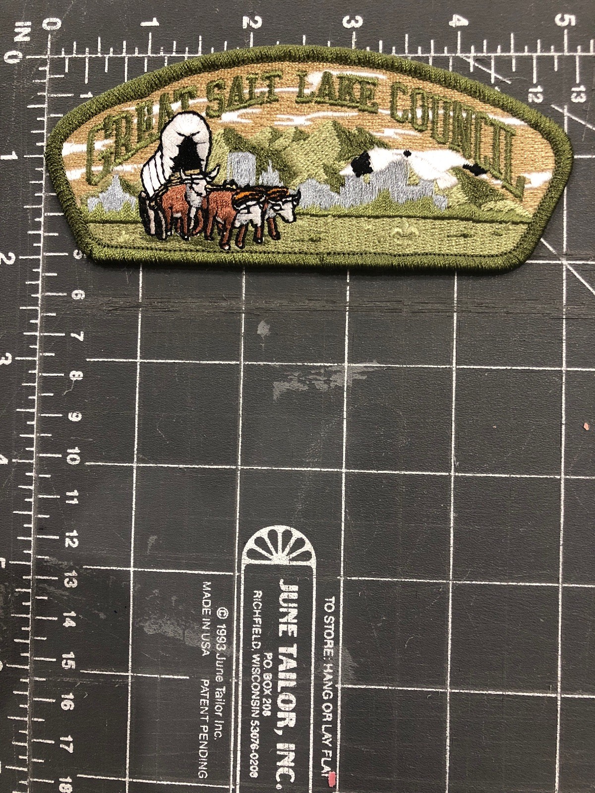 Great Salt Lake Council GSLC Shoulder Patch Strip BSA Boy Scouts ...