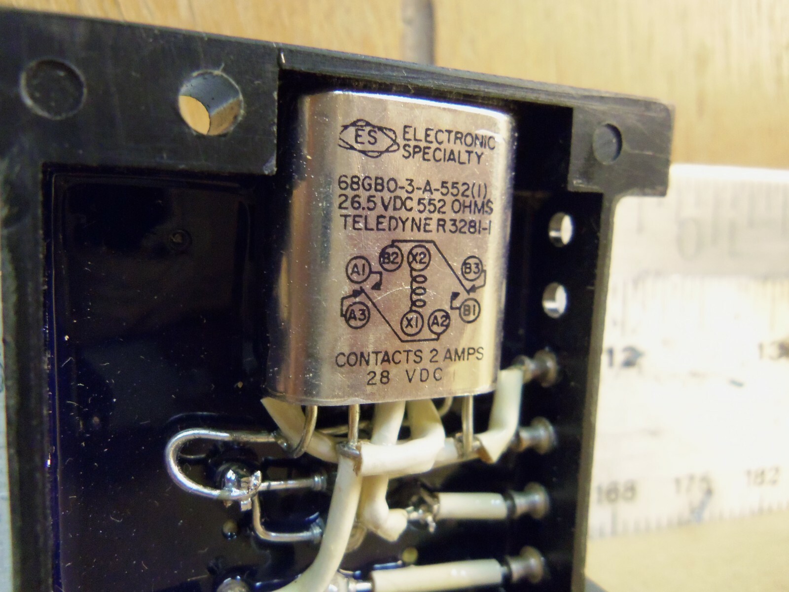 Teledyne Controls - Capsule Assembly for B52 - P/N: R1388 (NOS) | eBay